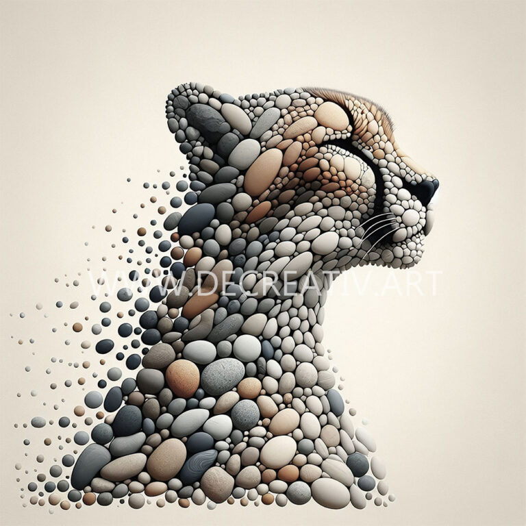 Animals In Pebbles Decreativ.art